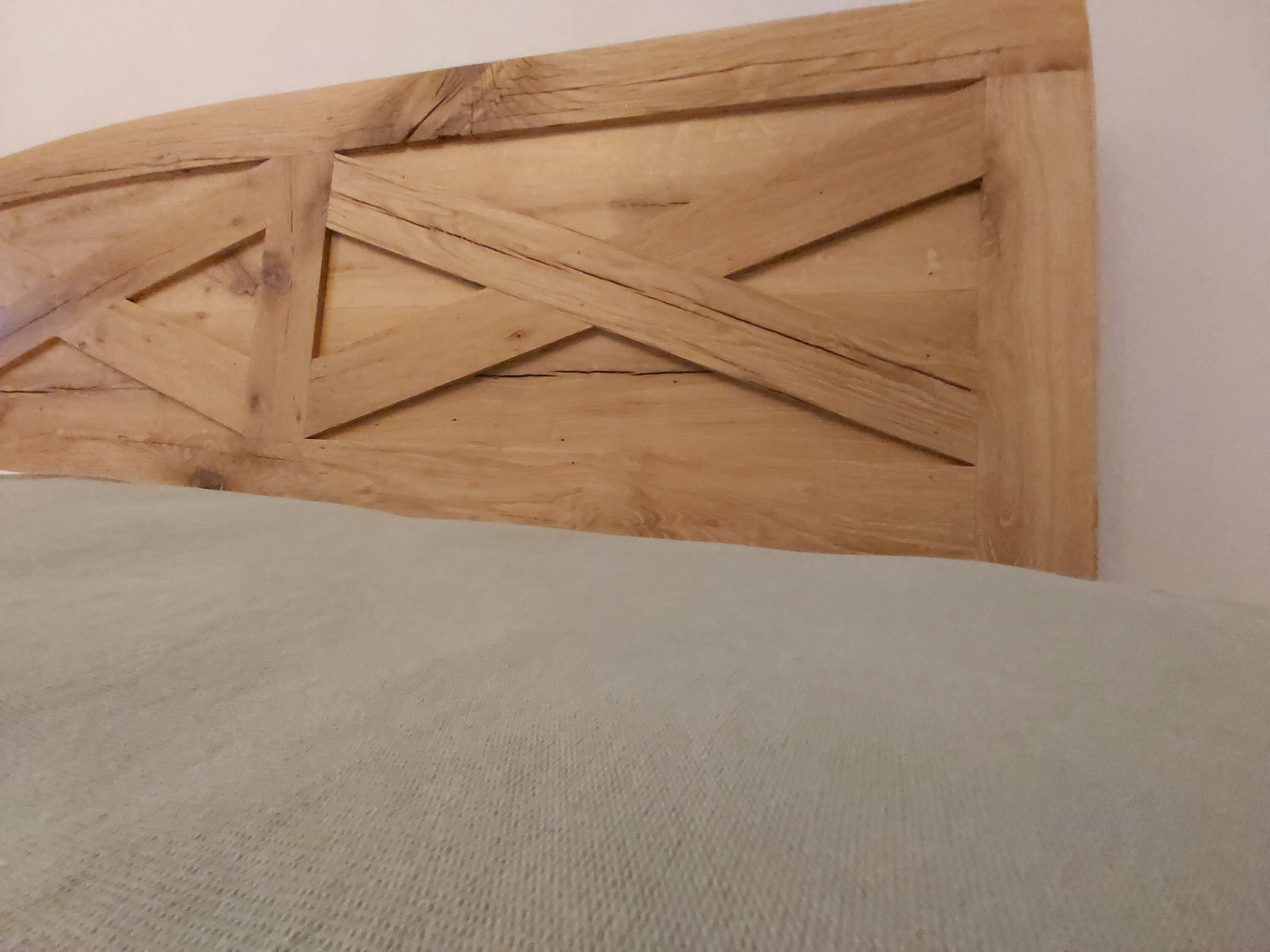 Reclaimed Wood Bed Handmade Oak Bed - Etsy Sweden