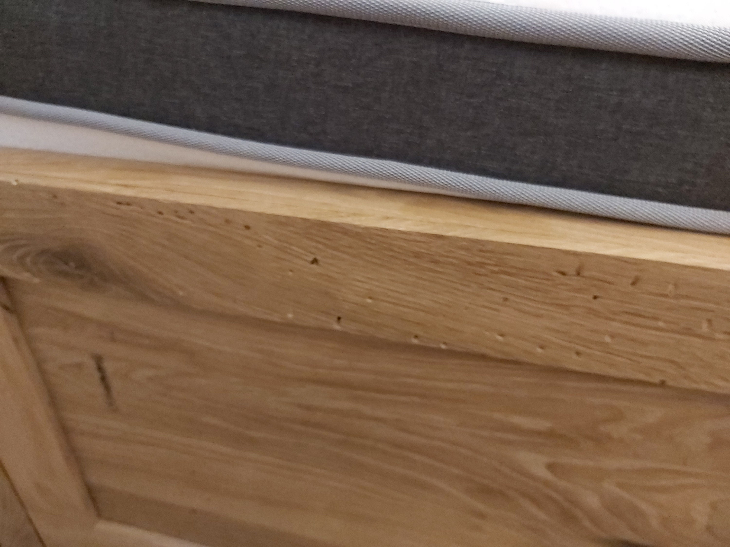 Reclaimed Wood Bed Handmade Oak Bed - Etsy Sweden