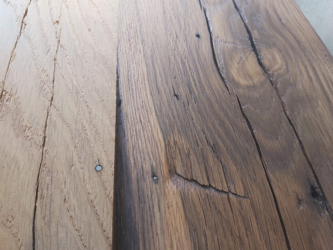 Antique Wood Dining Table. - Etsy