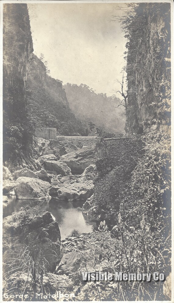 Old Found Photo Montalban Gorge View of Wawa Dam Marikina | Etsy
