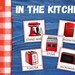 Kitchen Montessori Nomenclature Cards 3 Part Cards Picture Cards ...