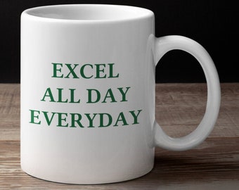 Happy Birthday Excel Wizard Funny Excel Spreadsheet Card for | Etsy