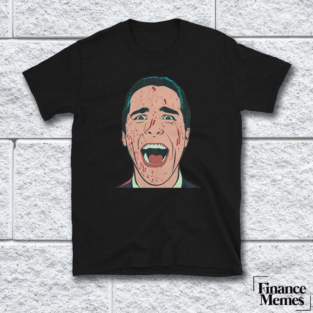 American Psycho Patrick Bateman Movie Shirt | American Psycho Wall ...