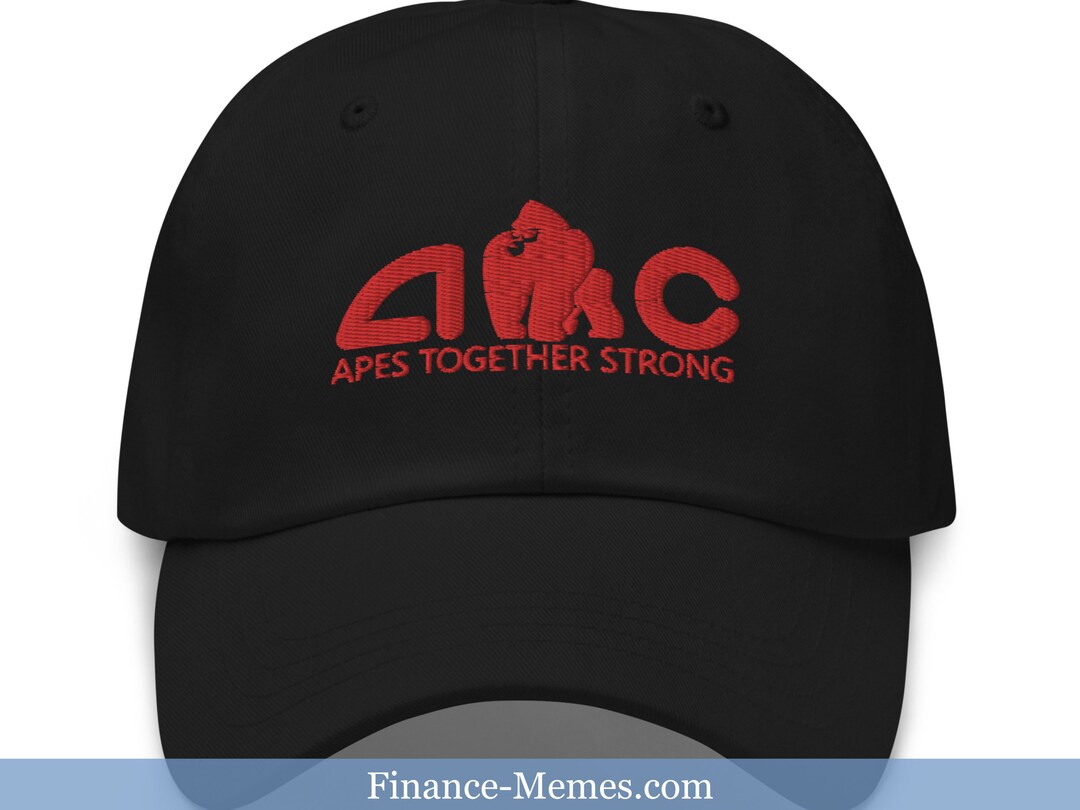AMC Stock Ape Hat, Apes Together Strong Hat, AMC to the Moon, Stock ...