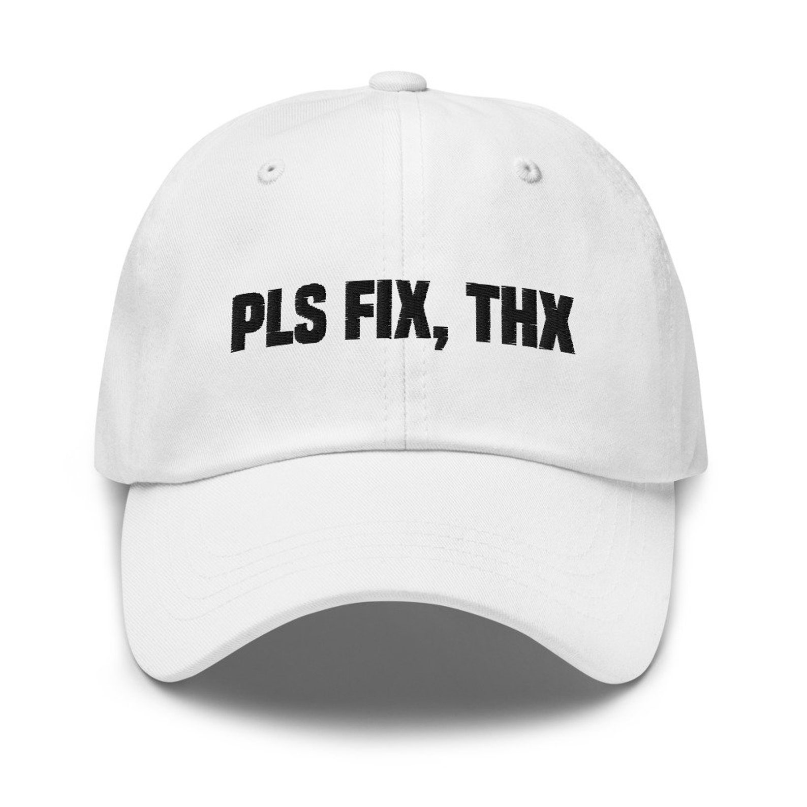 Pls Fix Thx Hat finance and accounting dad hat Corporate | Etsy