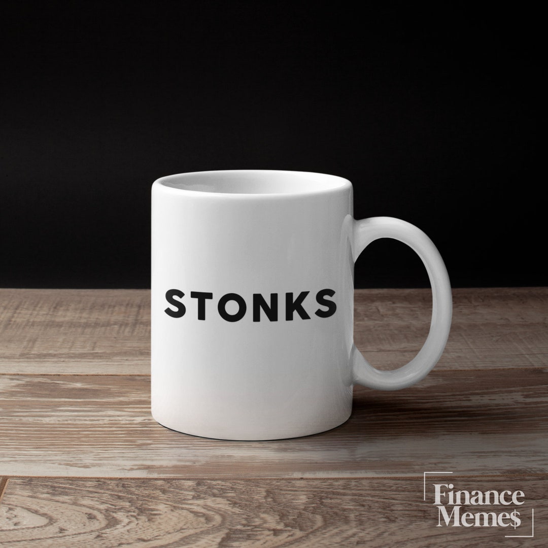 Stonks | Finance | Jpow | Finance Mug | Finance Meme | Stock Mugs | Wall Street | Meme Mug - Etsy
