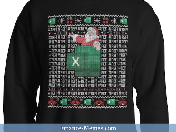Excel Ref Error Spreadsheet Ugly Christmas Sweater Excel Etsy