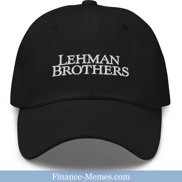 Lehman Brothers Cap - Etsy