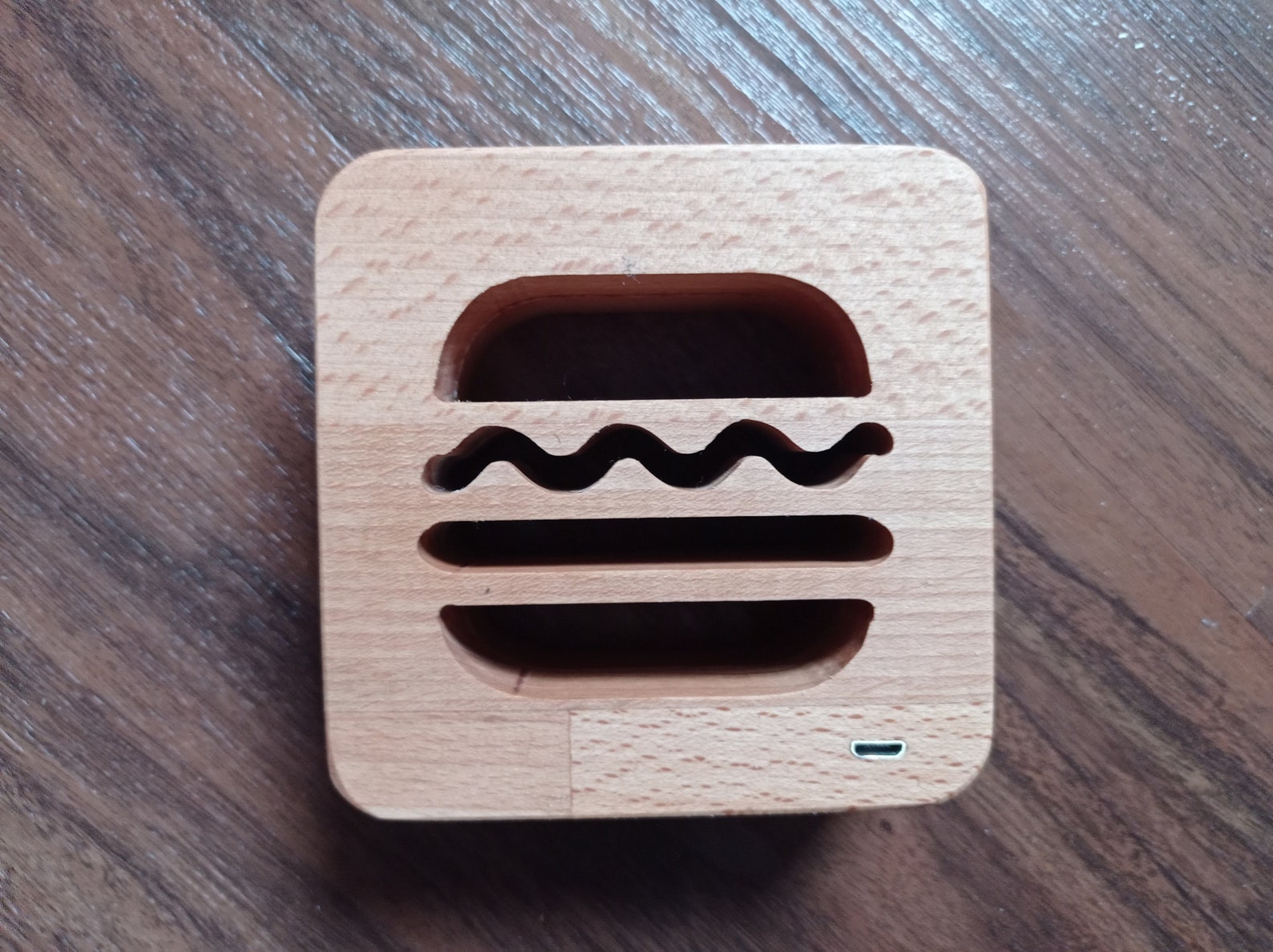 Decorative Wooden LED Night Light / Table Light, Made of Beech Wood ...