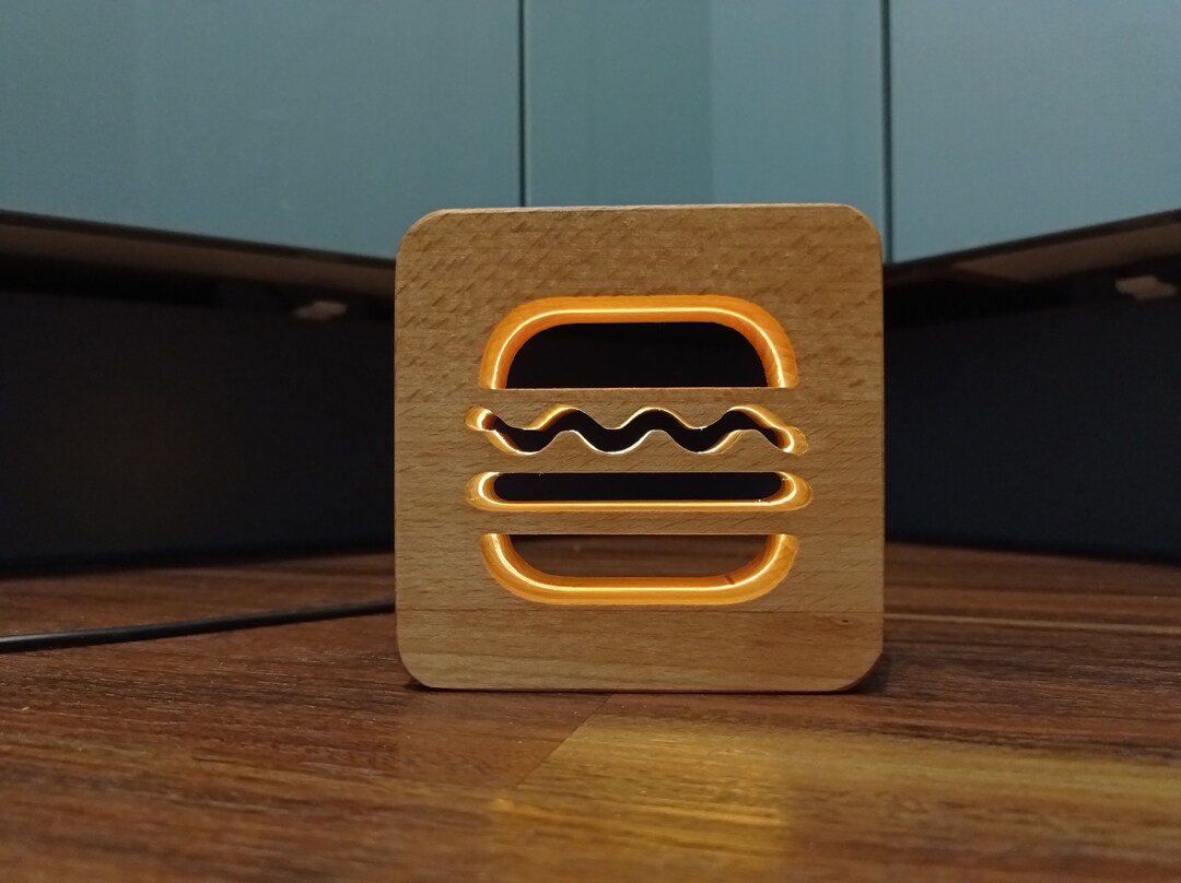 Decorative Wooden LED Night Light / Table Light, Made of Beech Wood ...
