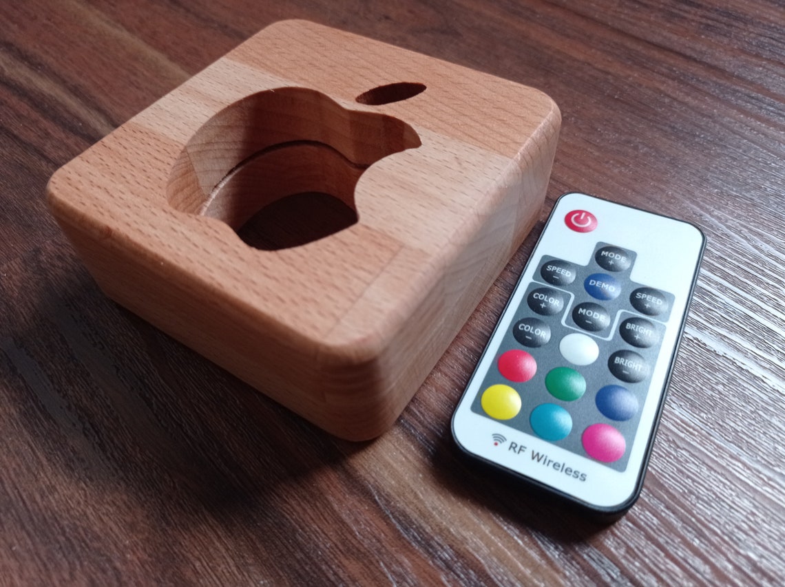 Decorative Wooden LED Night Light / Table Light, Made of Wood (beech ...