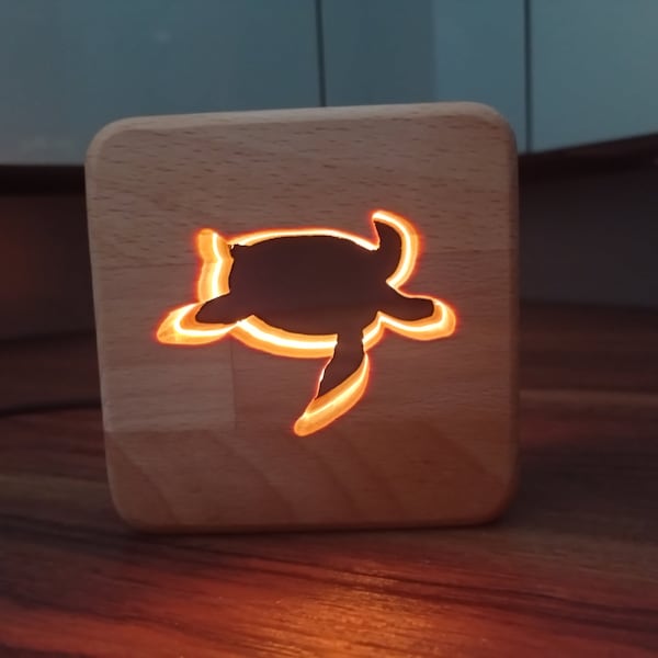 Turtle Night Light - Etsy