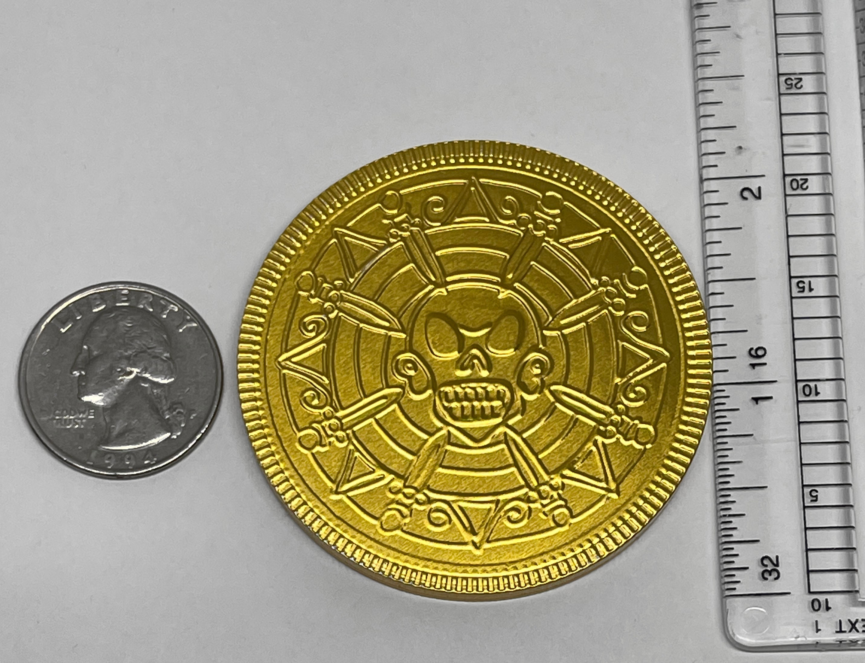 Pirate Chocolate XL Doubloons Drum - Etsy