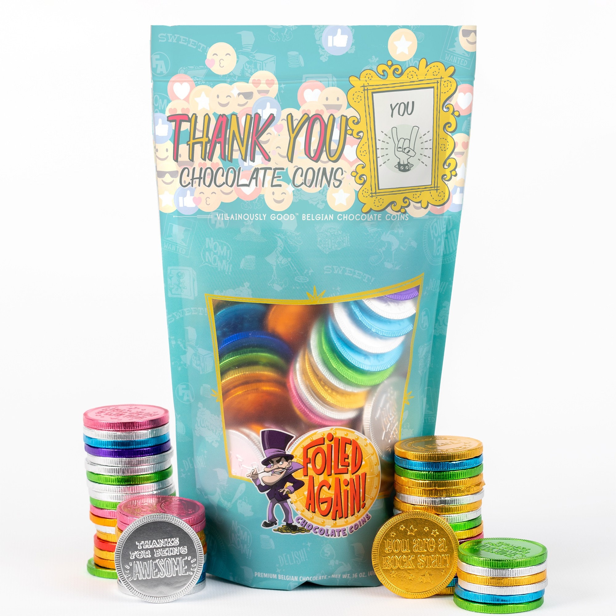 Thank You Chocolate Coins - Etsy
