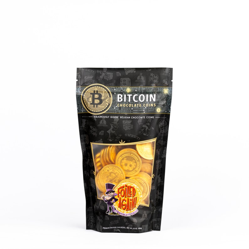 Bitcoin Cryptocurrency Chocolate Coins - Etsy
