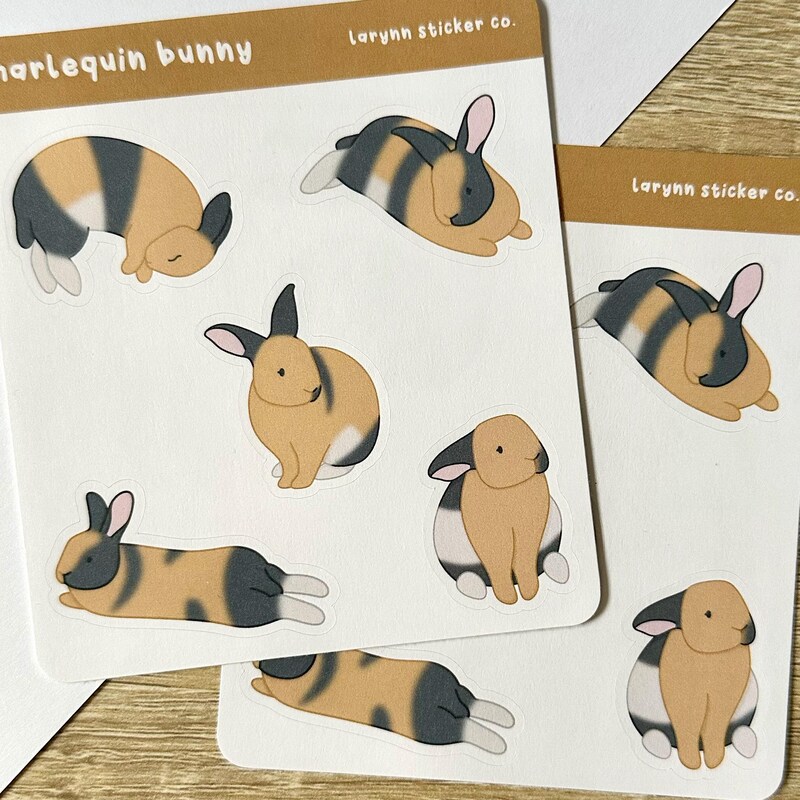 Harlequin Animal Paper - Etsy