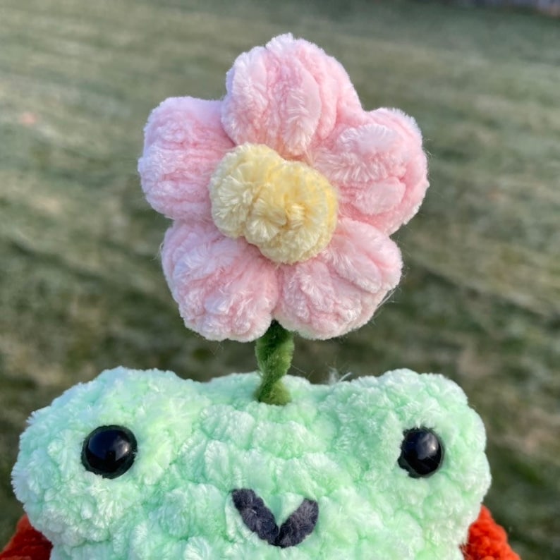 Flower Frog in Pot Plushie | Frog in a Pot Plushie | Flower Frog ...