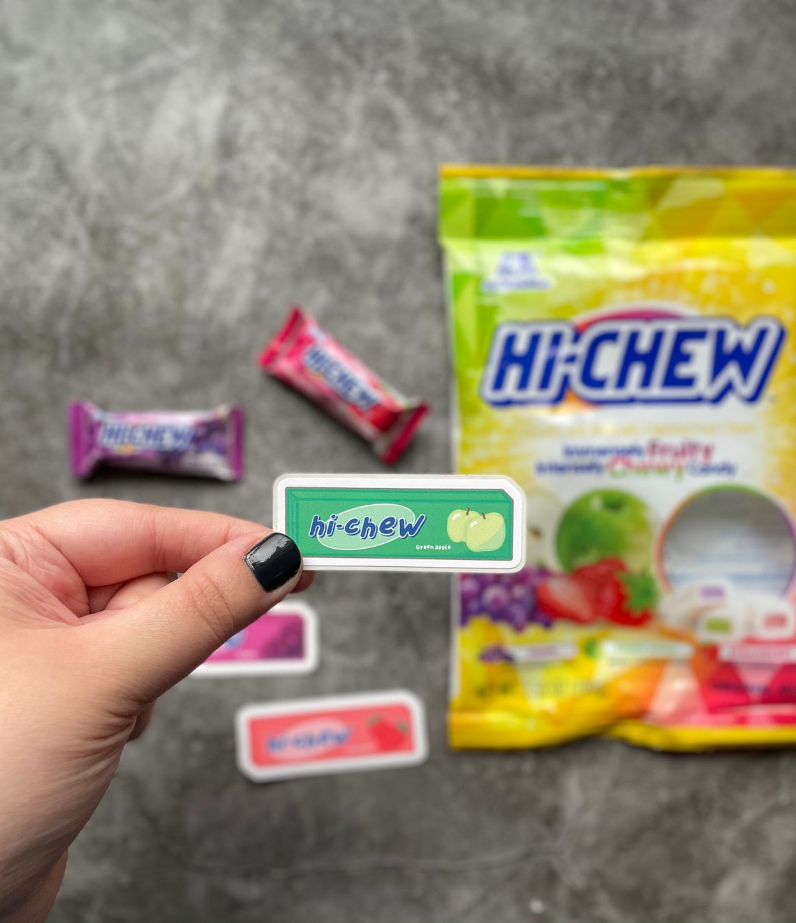 Hi-chew FUNDRAISER Set of 3 Stickers - Etsy
