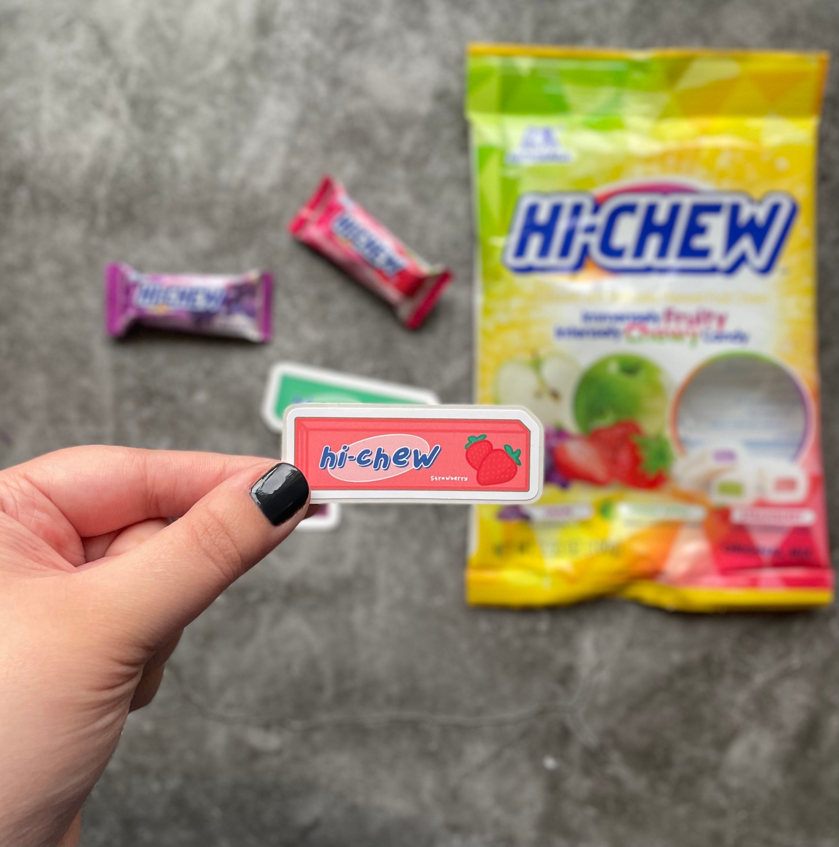 Hi-chew FUNDRAISER Set of 3 Stickers - Etsy