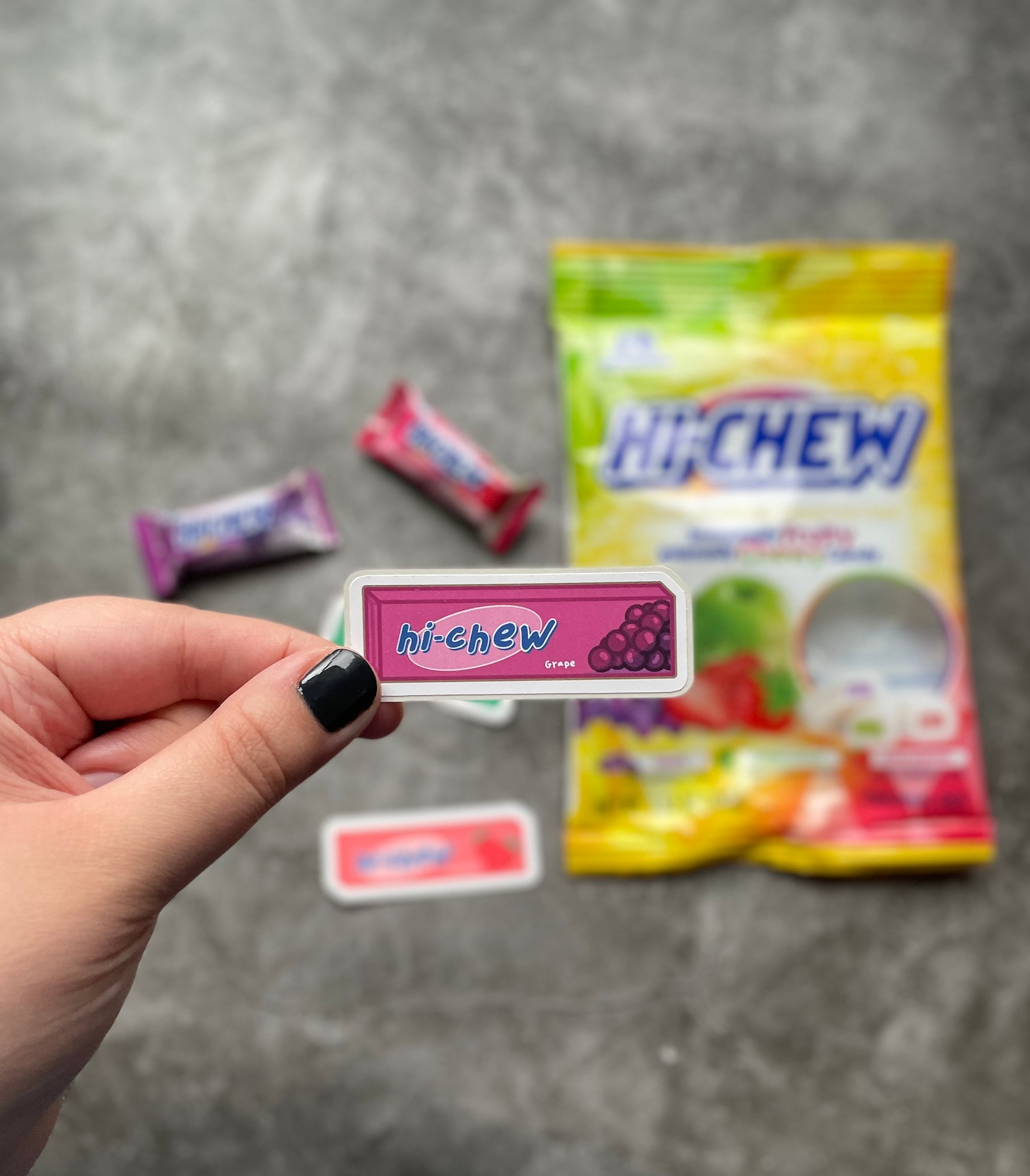 Hi-chew FUNDRAISER Set of 3 Stickers - Etsy