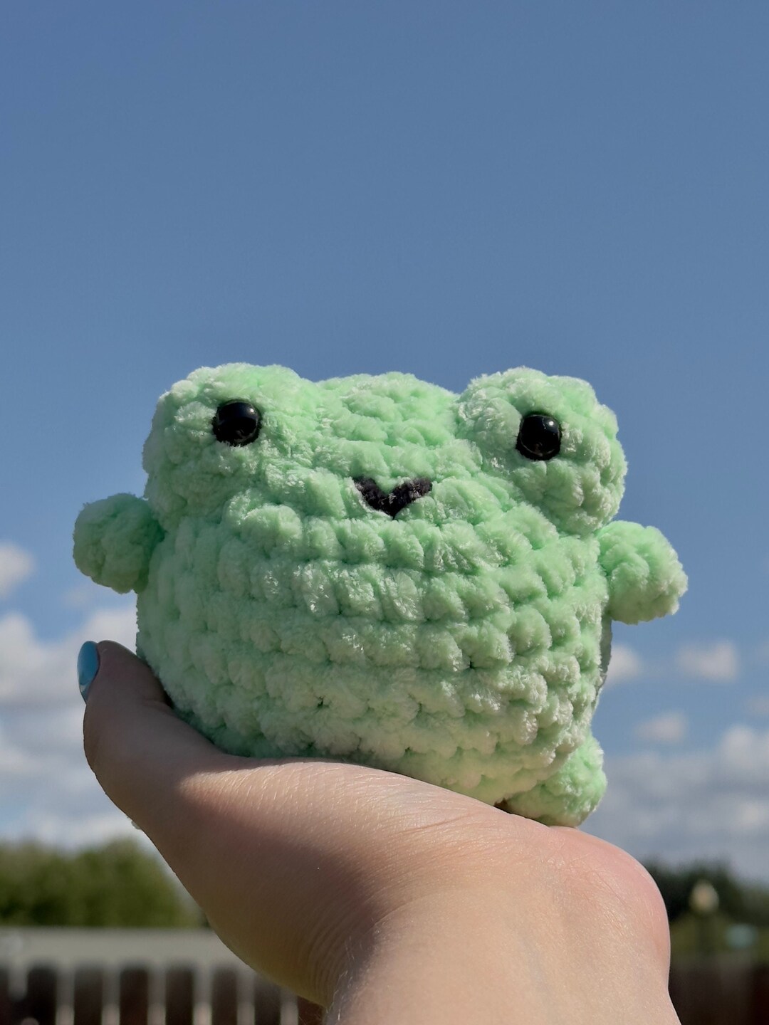 Frog Plushie | Crochet Frog Plushie | Crochet Plushie | Cute Frog ...