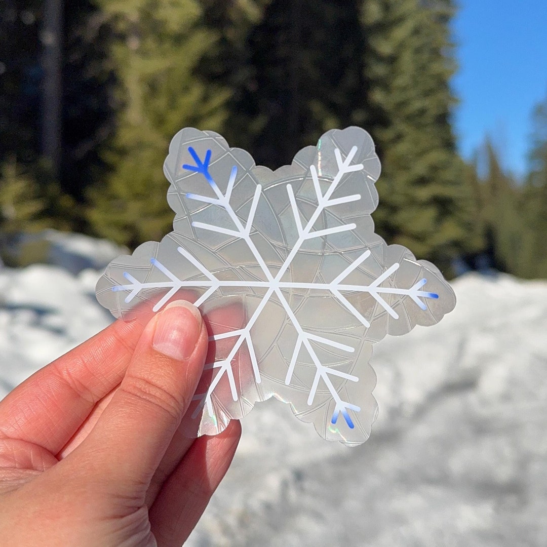 Color Changing Snowflake Suncatchers | Winter Suncatcher | Suncatcher ...