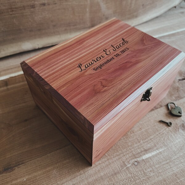 Memory Box With Lock - Etsy