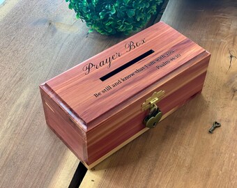 Engraved Prayer Box | Etsy