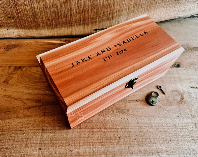 Aromatic Cedar Wood Box - Etsy