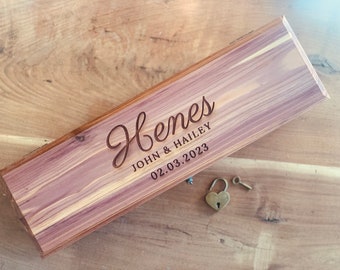 Unity Ceremony Lock Box - Etsy