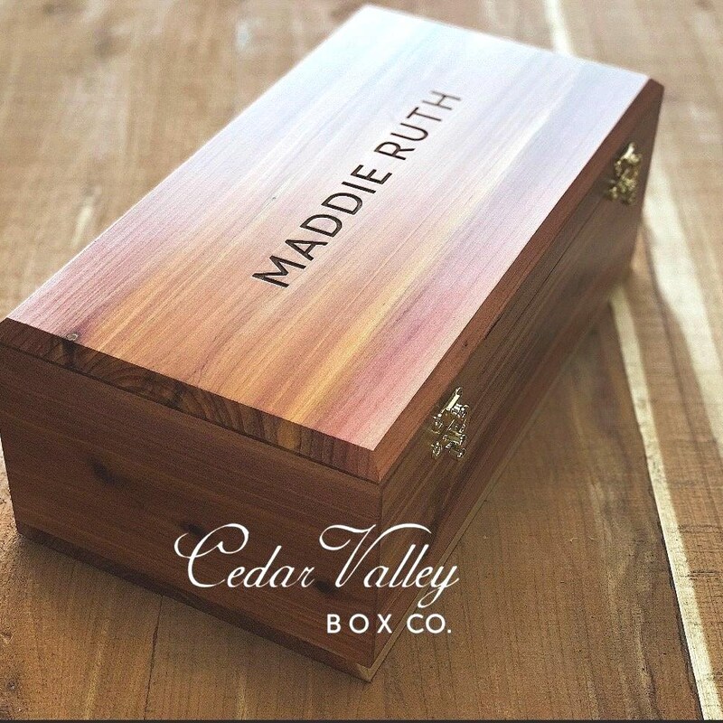 Engraved Wood Box - Etsy