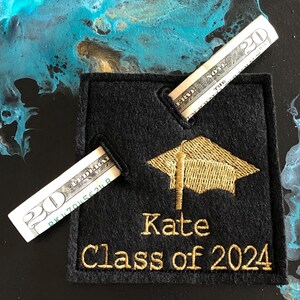Personalized Graduation Money Holder, New Baby Gift, Graduation Gift - Etsy