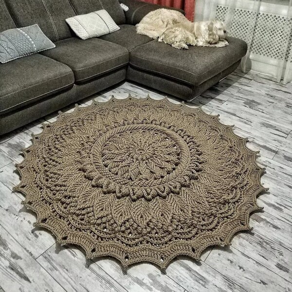 Crochet Rug - Etsy