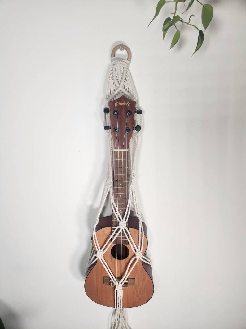 Macrame Ukulele Holder Macrame Wall Decor Boho Decor - Etsy