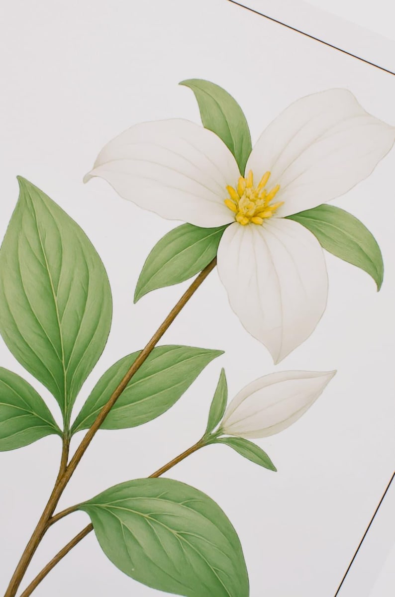 Saskatchewan Native Plants Wall Art - Botanical Vintage Art Print ...