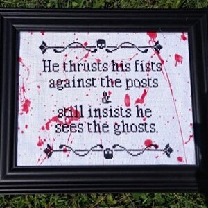 He Thrusts His Fists Against the Posts and Still Insists He Sees the ...