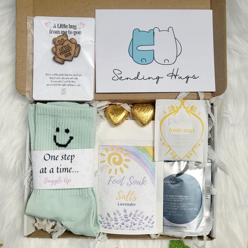 Hug in a Box | Pamper Hamper | Personalised | Self Care Gift | Birthday ...
