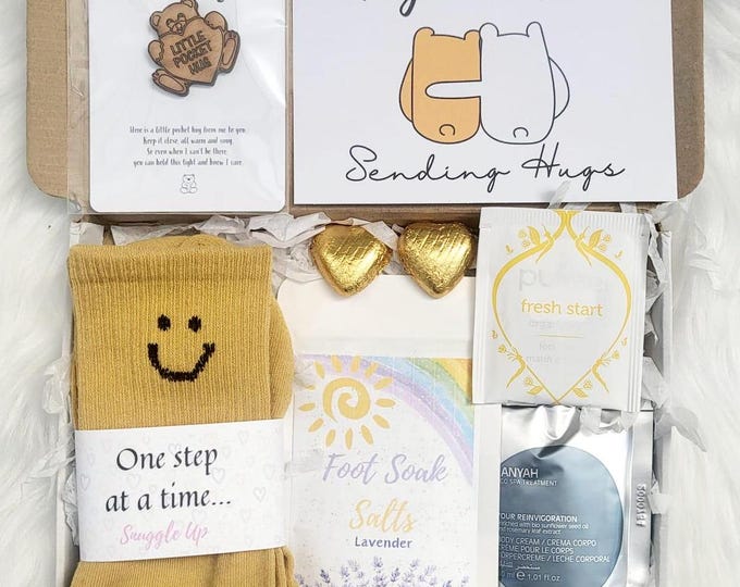 Care Package, Sending Love and Hugs, Get Well Soon, Cheer up Gift Box ...