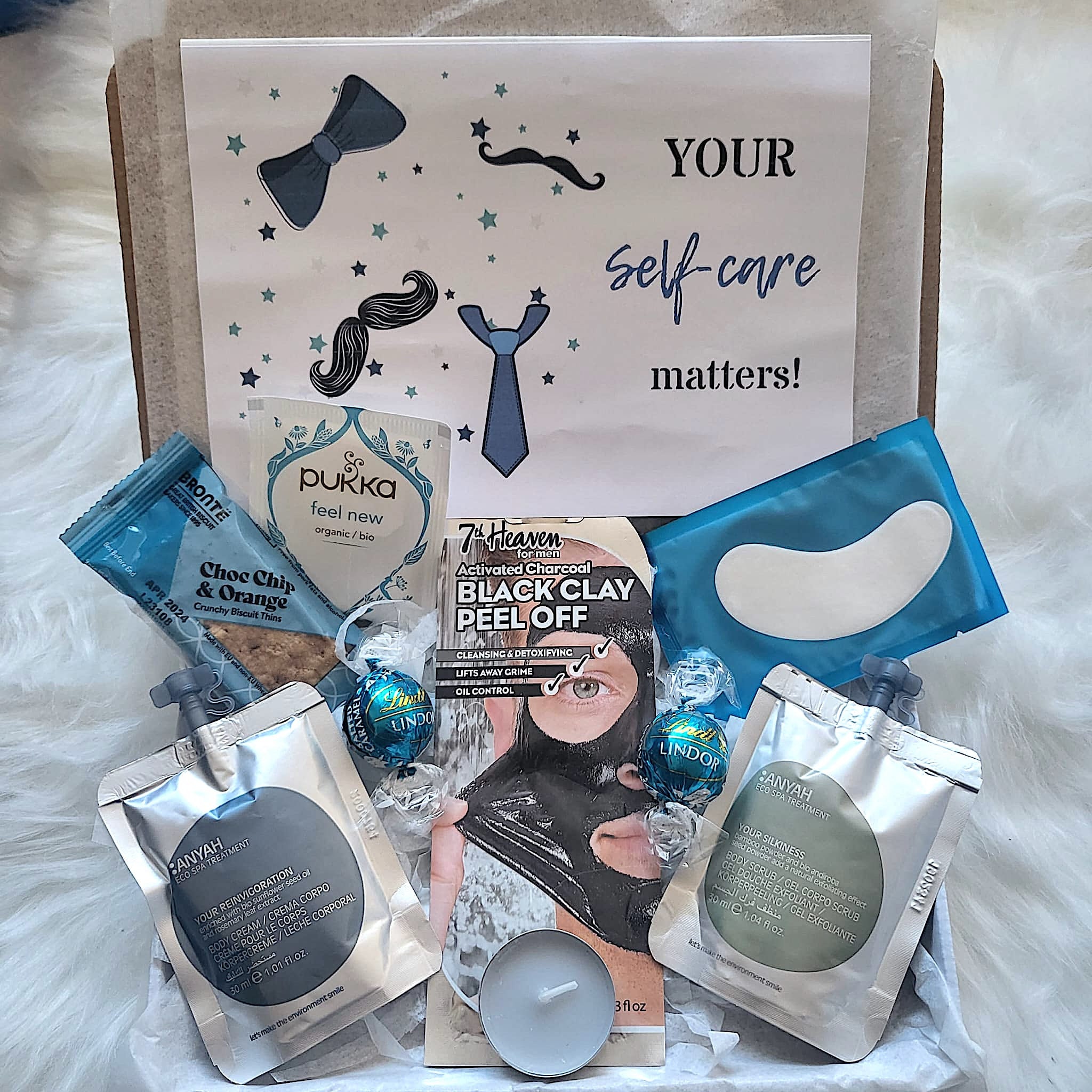 MEN Spa Gift Box, Pamper Hamper for Men, Men Spa Box, Gift for Him, Men ...