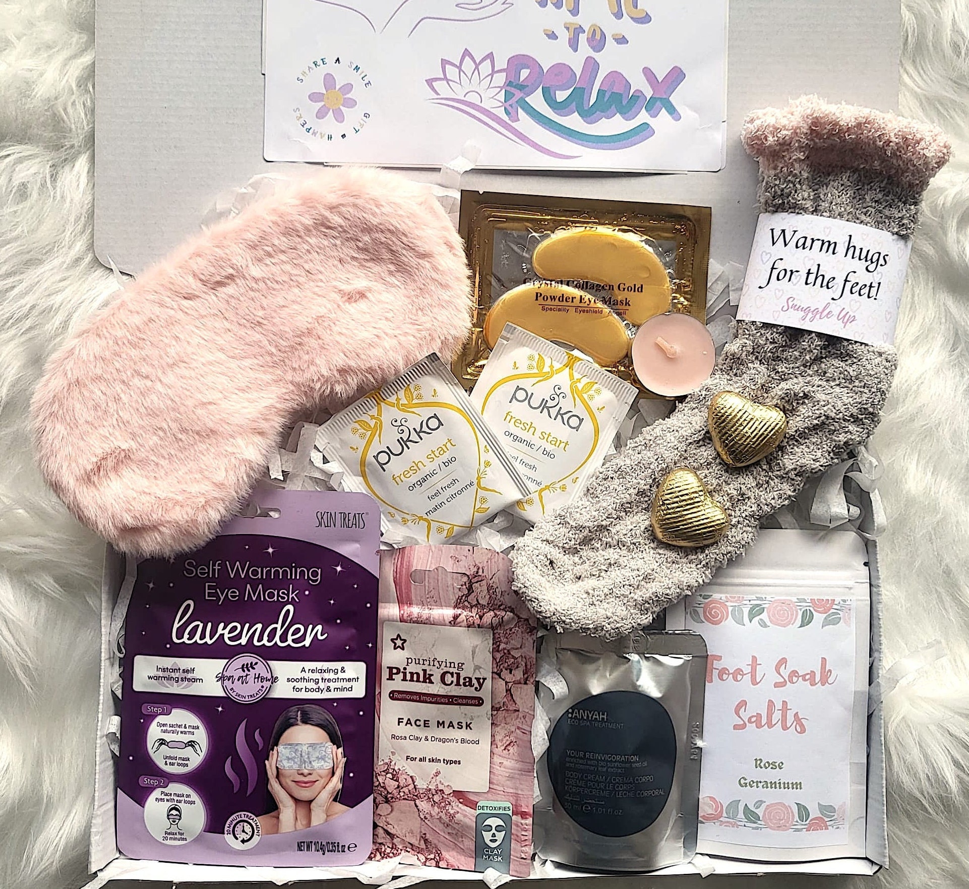 ULTIMATE Cosy Night Spa Gift, Spa in a Box Gift, Relaxation Gift Box ...