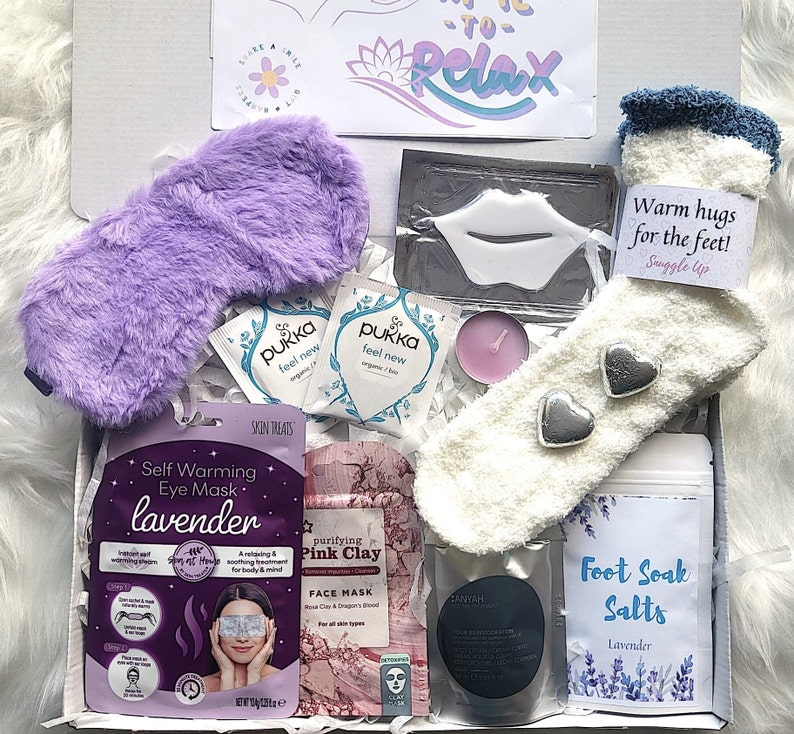 SPA IN A BOX - Cosy Night Self-care Pamper Hamper - You Got This ...