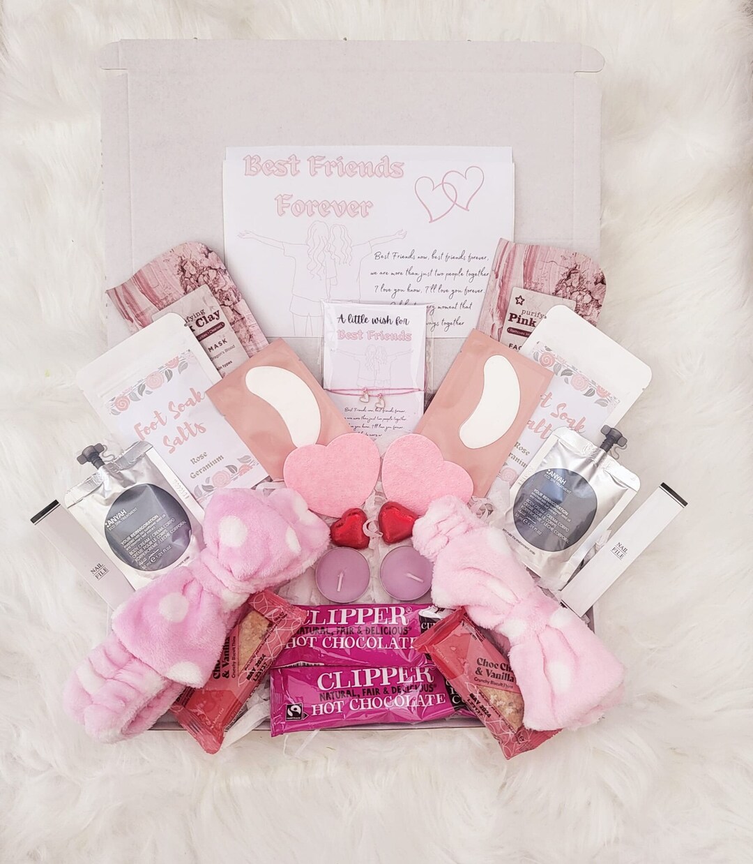 BEST FRIENDS FOREVER Spa Gift for Two, Best Friends Birthday Gift for ...