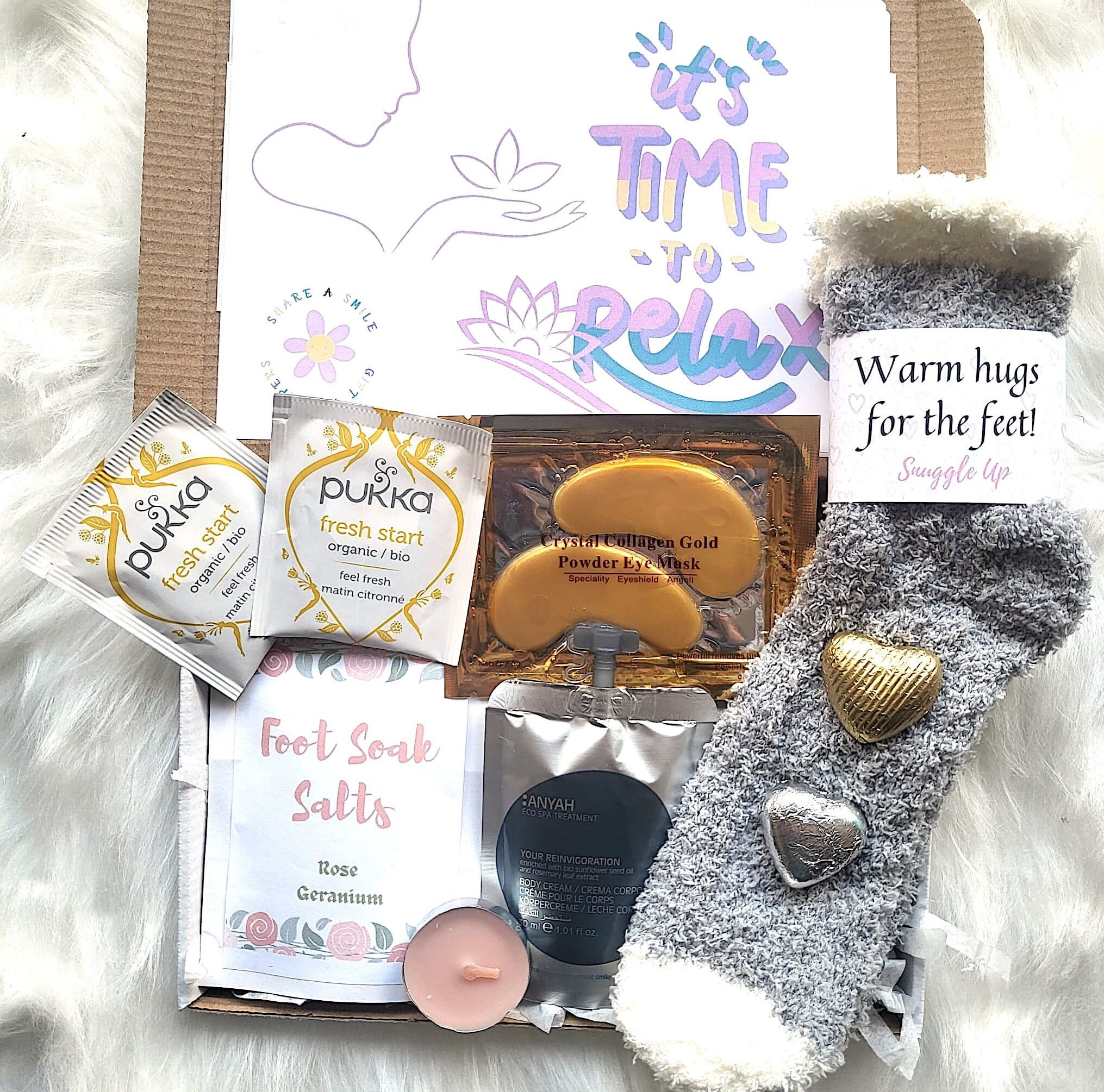 ULTIMATE Cosy Night Spa Gift, Spa in a Box Gift, Relaxation Gift Box ...