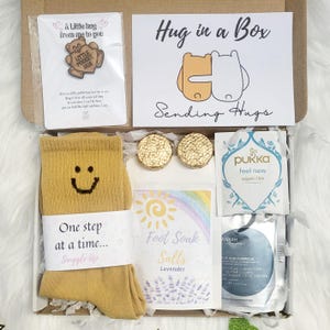 VEGAN Recovery Care Package, HUG in a BOX, Hospital Recovery Gift for ...