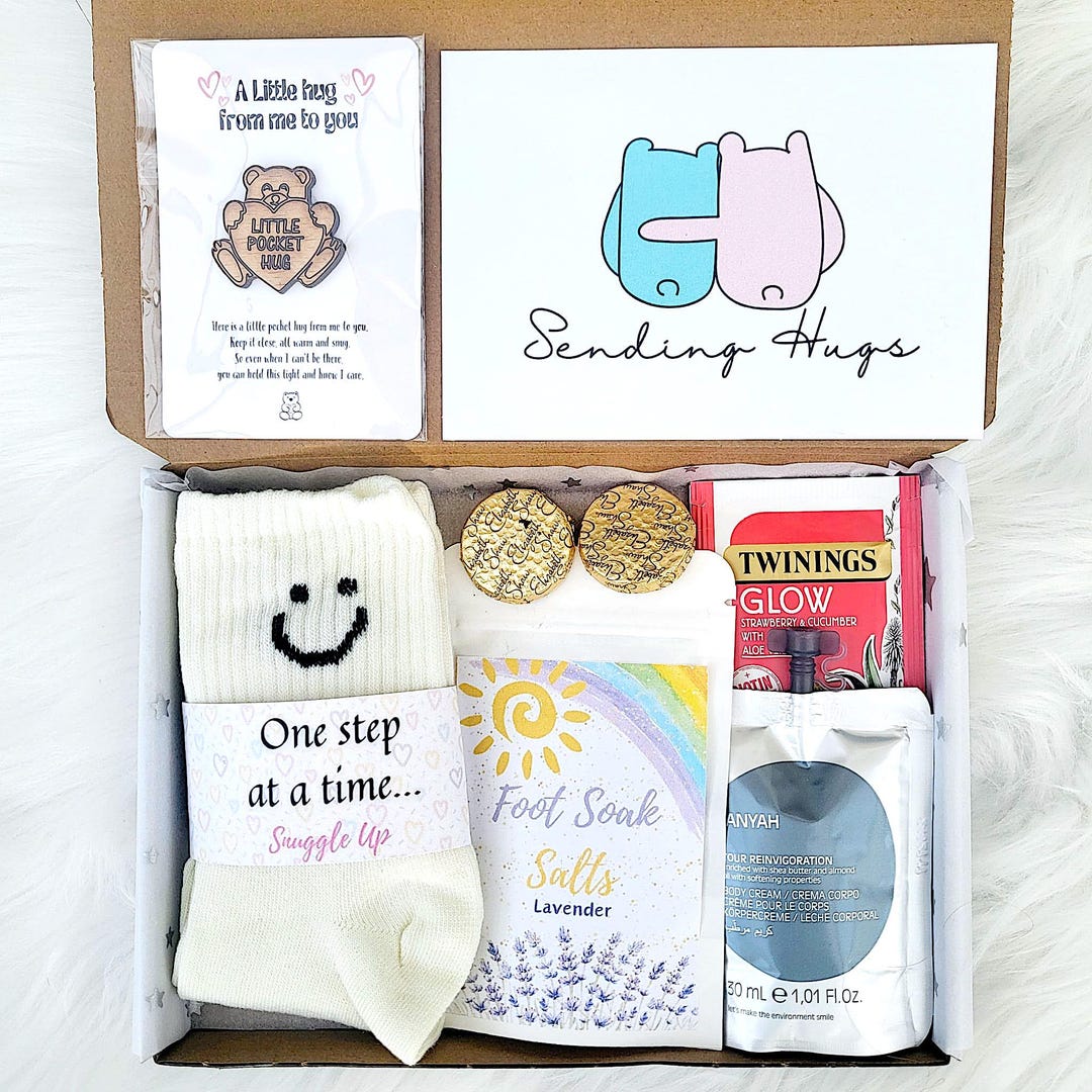 Vegan Hug in Box Gift Set: Birthday, Thinking of You, Pick Me Up - Etsy