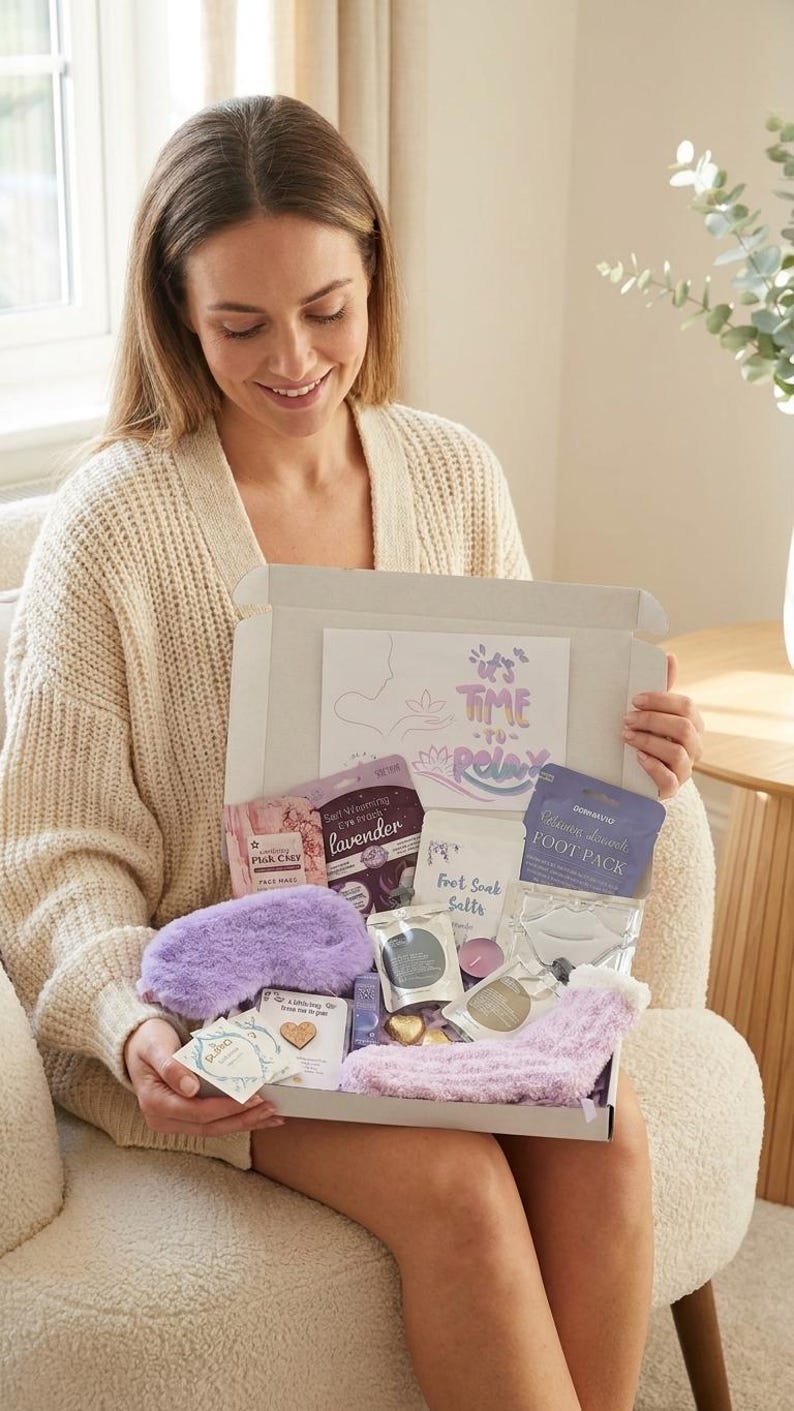 SPA IN A BOX - Cosy Night Self-care Pamper Hamper - You Got This ...