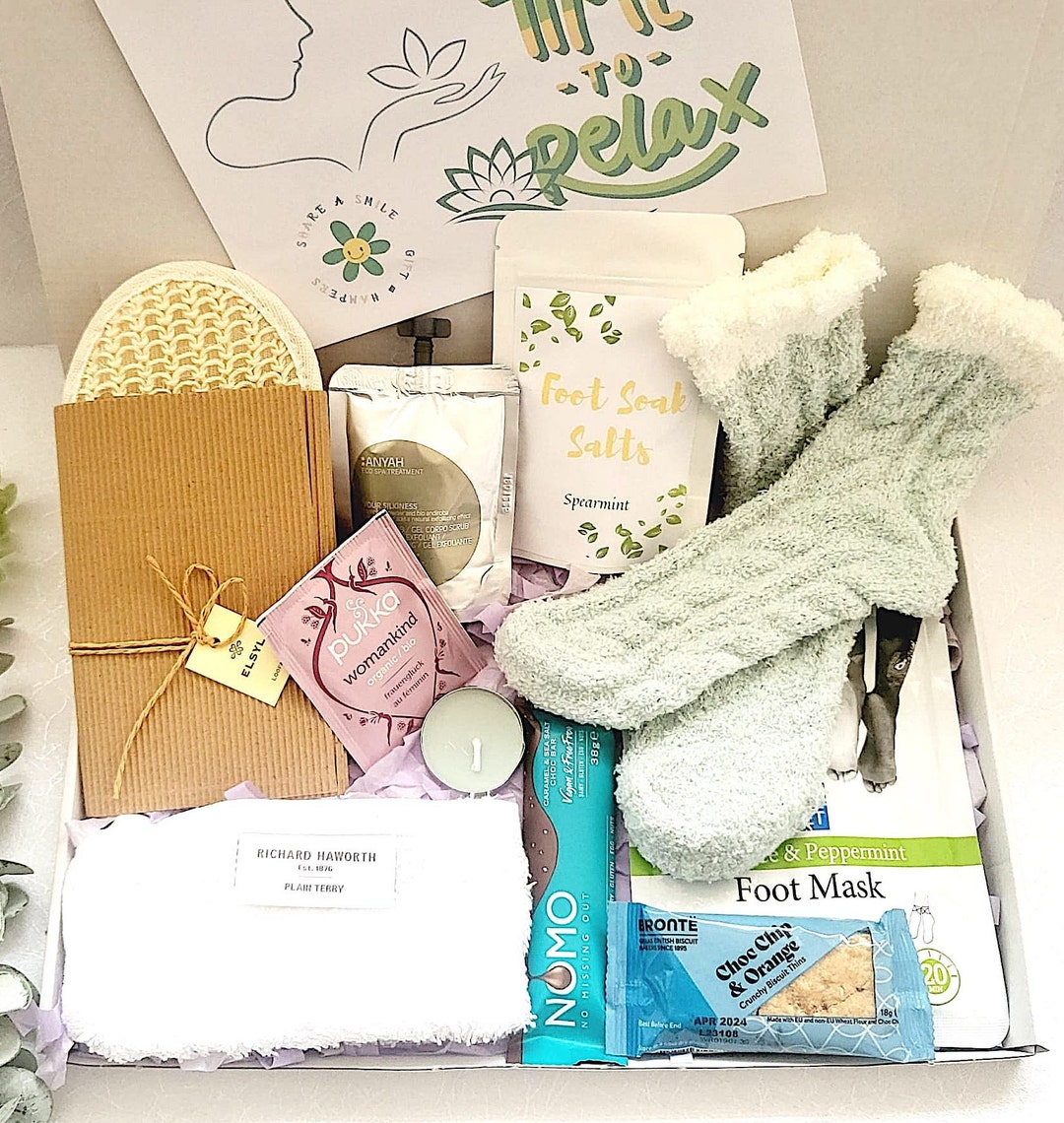 COSY NIGHT IN Spa Gift Box, Spa in a Box, Relaxation Gift Box, Calming ...