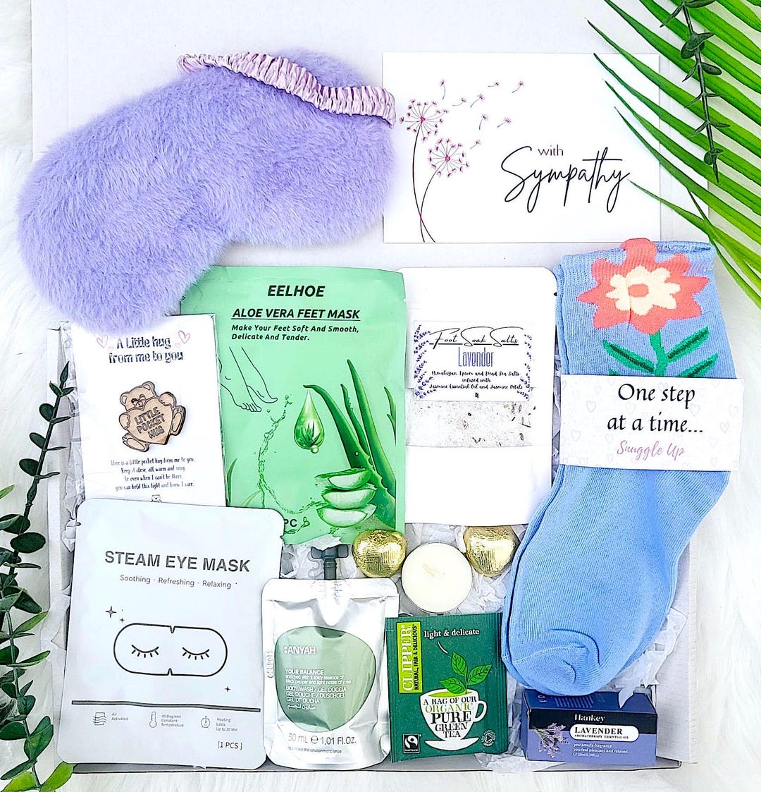 Sympathy Hamper for Loss - Grief Bereavement Care Package - Condolence ...