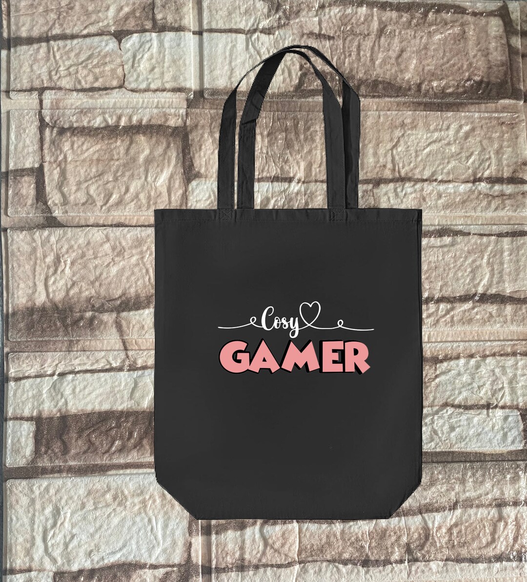 Cosy Gamer Minimalist Tote Bag | Gift | Streamer | Gaming | Soft Game ...