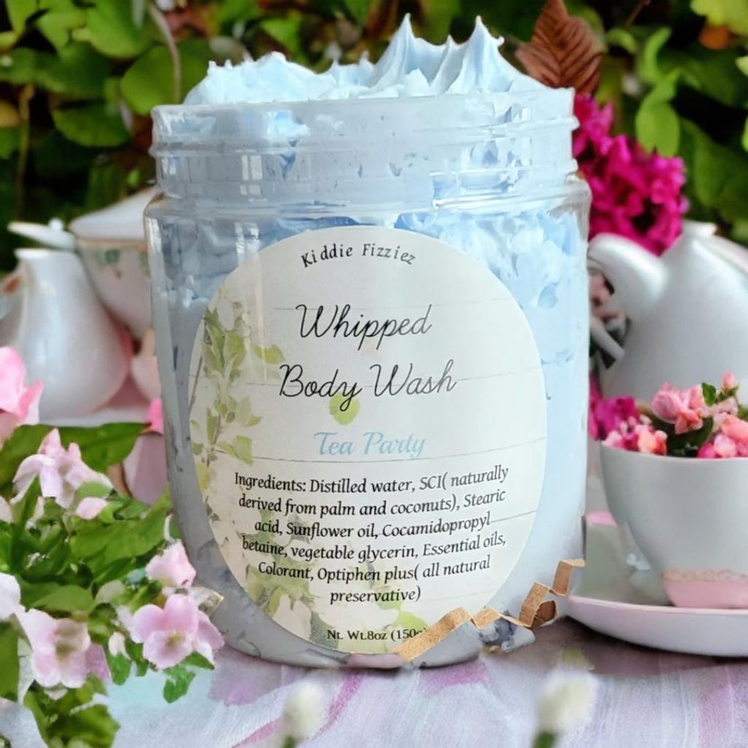 Tea Party Whipped Body Soap.foaming Bath Butter.body Wash.shaving Cream ...